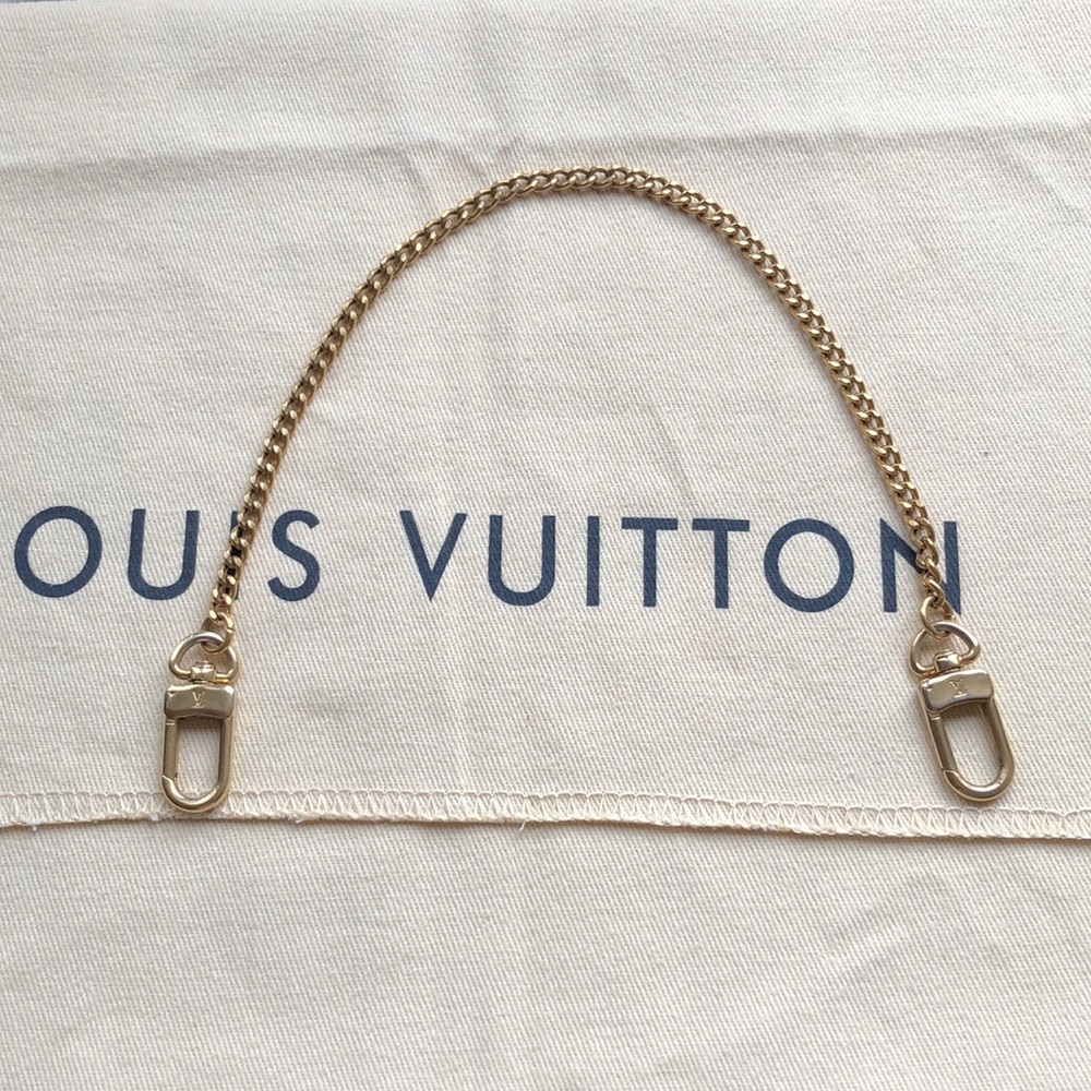 Authentic Louis Vuitton Chain Strap - Gem